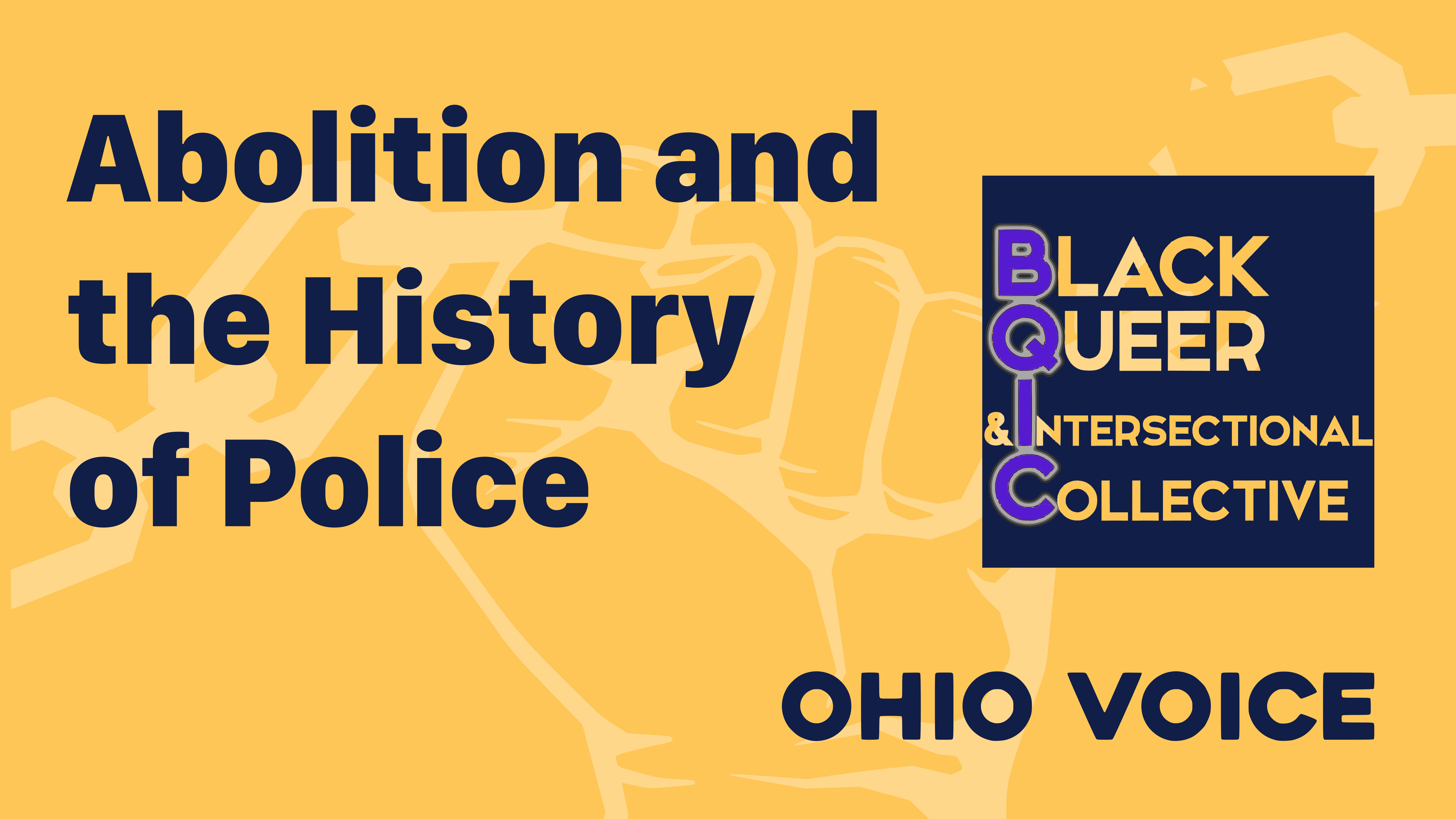 On Abolition and the History of the Police | Ohio Voice